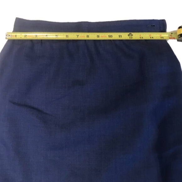 RODIER | Skirts | Vintage Rodier Paris Pencil Skirt In Blue Size | Poshmark